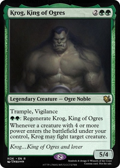 MTGNexus - Krog, King of Ogres