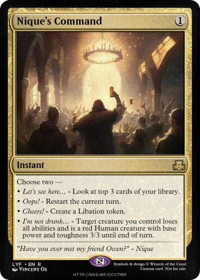 MTGNexus - Nique’s Command