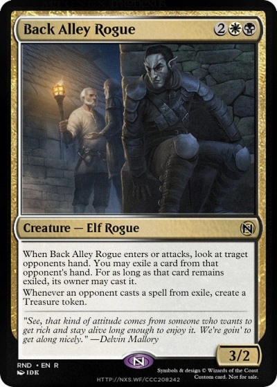 MTGNexus - Back Alley Rogue
