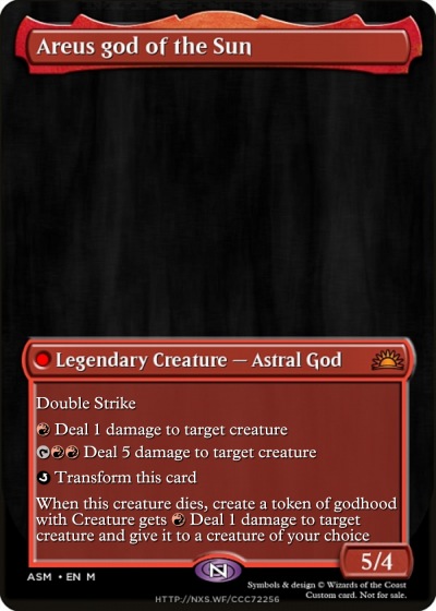 MTGNexus - Wallflower // Areus god of the Sun
