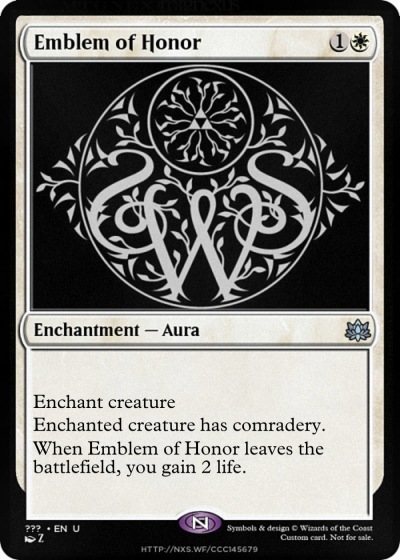 MTGNexus - Emblem of Honor