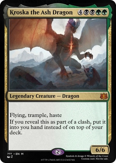MTGNexus - Kroska the Ash Dragon