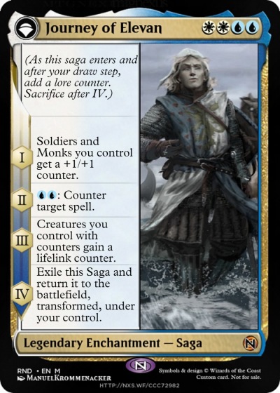 MTGNexus - Journey of Elevan // Elevan of the Sunken Steppe