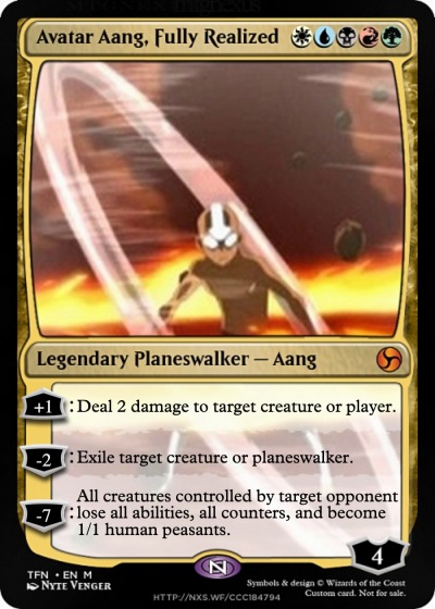 MTGNexus - Avatar Aang, Fully Realized
