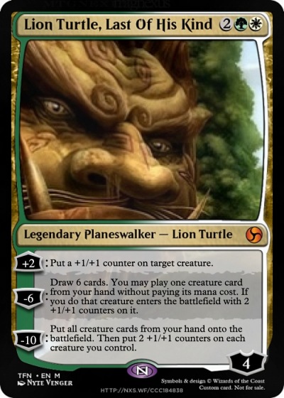 MTGNexus - Lion Turtle, Last Of His Kind