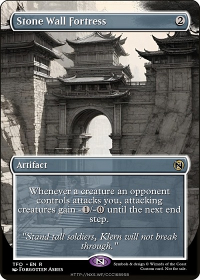 MTGNexus - Stone Wall Fortress