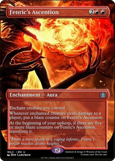 MTGNexus - Fenric's Ascention // Fenric God of Inferno