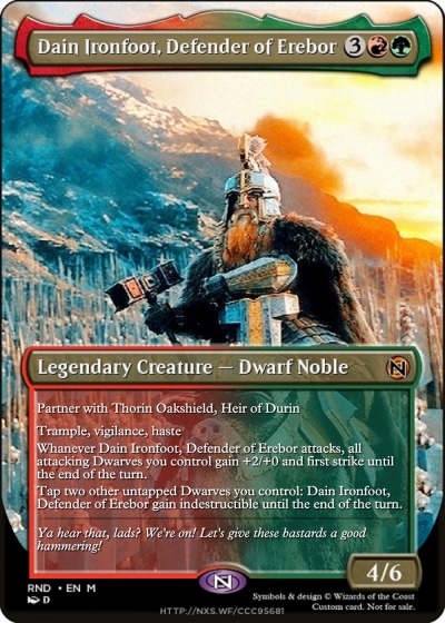 MTGNexus - Dain Ironfoot, Defender of Erebor