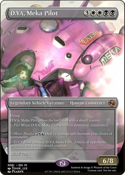 MTGNexus - D.VA, Meka Pilot // Hana Song