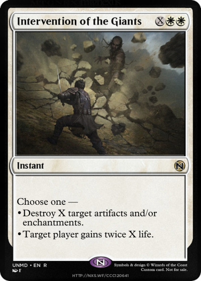 MTGNexus - Intervention of the Giants