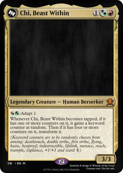 MTGNexus - Chi, Beast Within // Chi, Beast Unbound