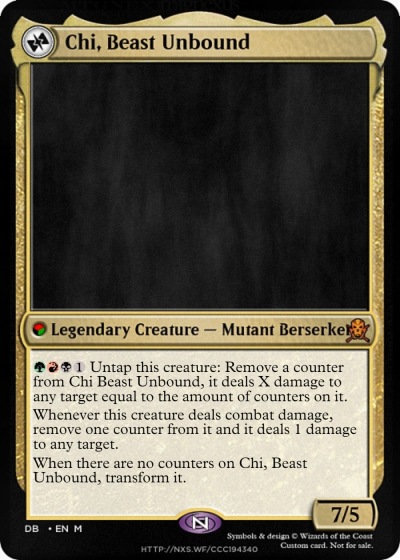 MTGNexus - Chi, Beast Within // Chi, Beast Unbound