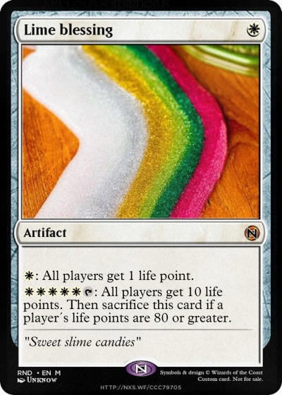 MTGNexus - Lime blessing