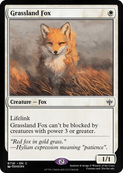MTGNexus - Grassland Fox