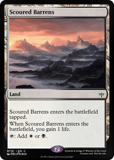 MTGNexus - Scoured Barrens
