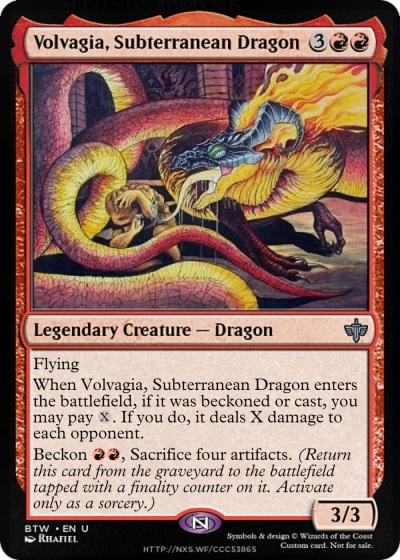 MTGNexus - Volvagia, Subterranean Dragon