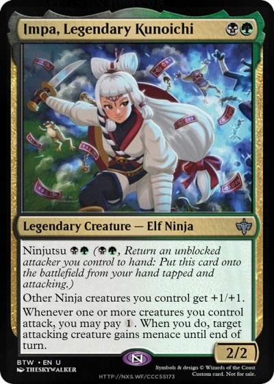 MTGNexus - Impa, Legendary Kunoichi