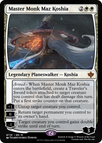 MTGNexus - Master Monk Maz Koshia