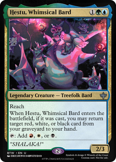 MTGNexus - Hestu, Whimsical Bard
