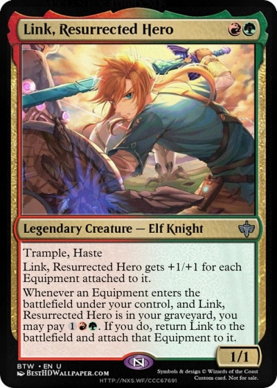 MTGNexus - Link, Resurrected Hero