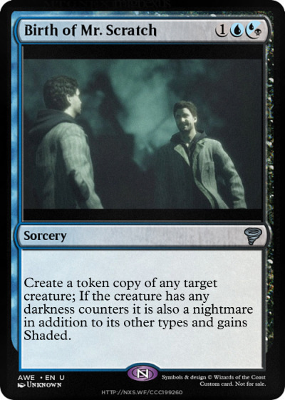 MTGNexus - Birth of Mr. Scratch