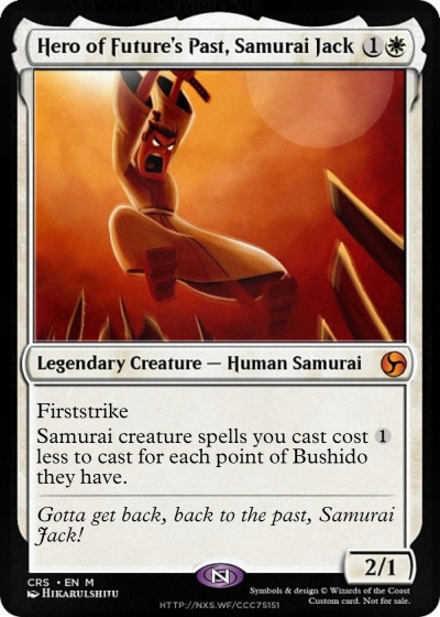 MTGNexus - Hero of Future's Past, Samurai Jack