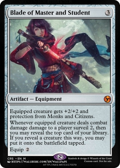 MTGNexus - Blade of Master and Student