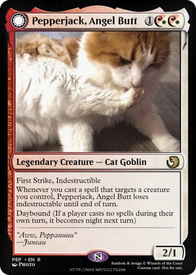 MTGNexus - Pepperjack, Angel Butt // Pepperjack, Roanless