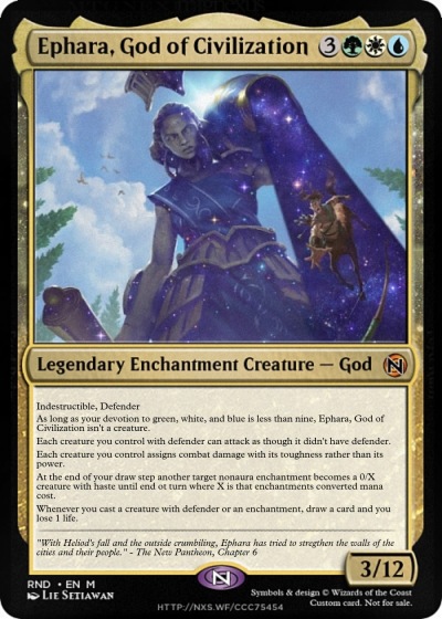 MTGNexus - Ephara, God of Civilization