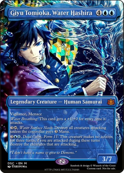 MTGNexus - Giyu Tomioka, Water Hashira