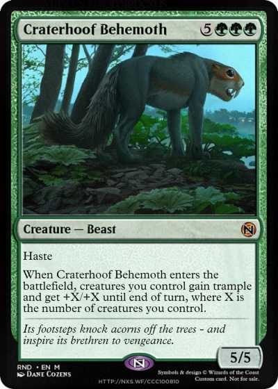 MTGNexus - Craterhoof Behemoth