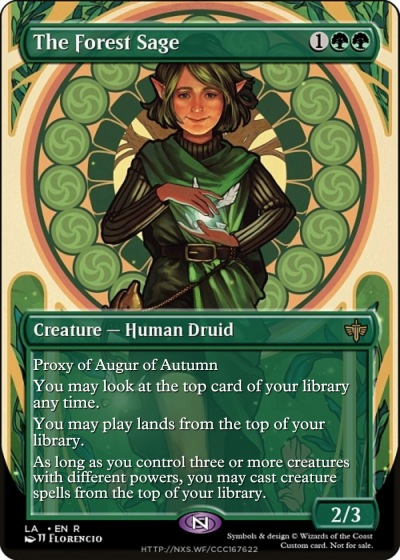 MTGNexus - The Forest Sage