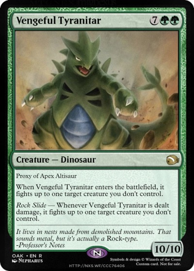 MTGNexus - Vengeful Tyranitar
