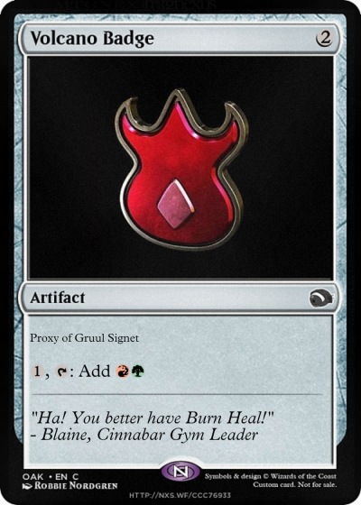 MTGNexus - Volcano Badge