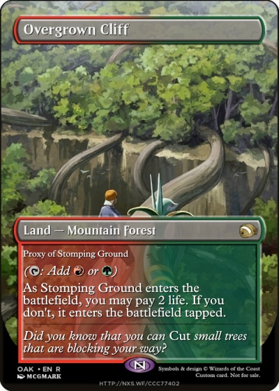 MTGNexus - Overgrown Cliff