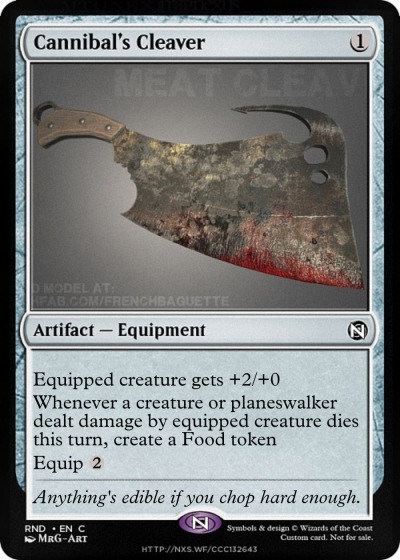 MTGNexus - Cannibal's Cleaver