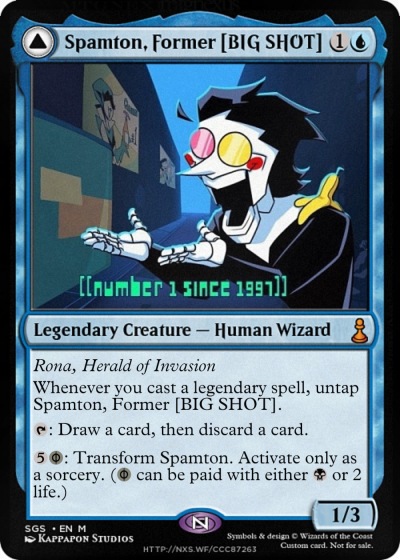 MTGNexus - Spamton, Former [BIG SHOT] // Spamton, [BIG SHOT]