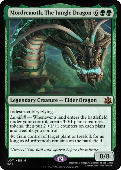 MTGNexus - Mordremoth, The Jungle Dragon
