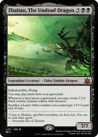 MTGNexus - Zhaitan, The Undead Dragon