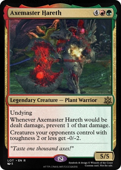 MTGNexus - Axemaster Hareth