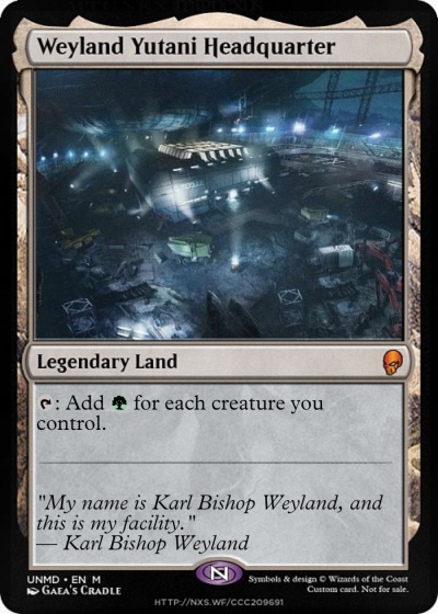 MTGNexus - Weyland Yutani Headquarter