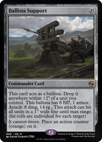 MTGNexus - Ballista Support