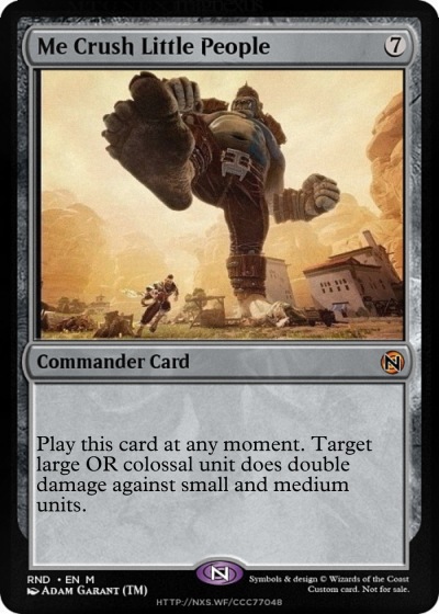 MTGNexus - Sir_Render's Random Creations