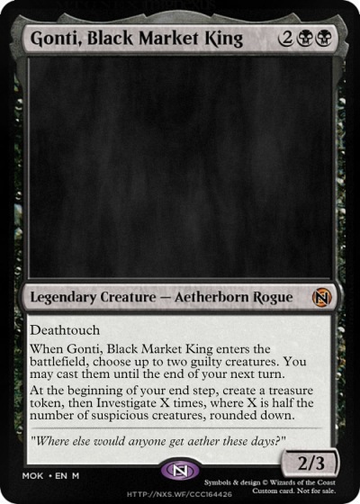 MTGNexus - Gonti, Black Market King