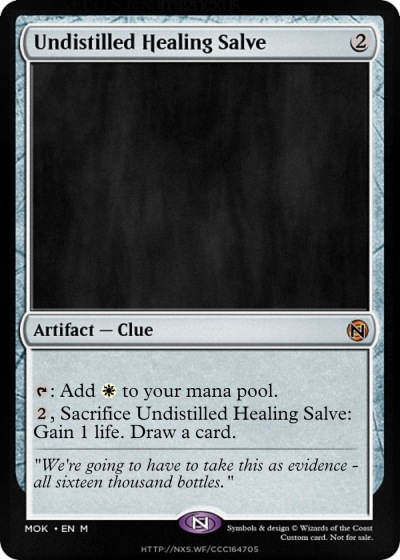 MTGNexus - Undistilled Healing Salve