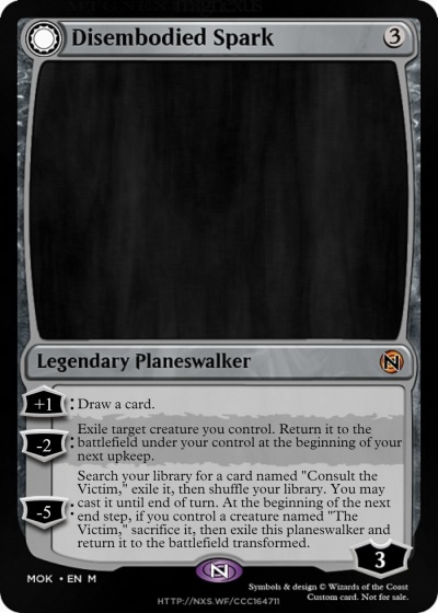 MTGNexus - Disembodied Spark // Jace, Soulless Corpse
