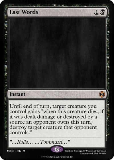 MTGNexus - Last Words