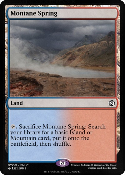 MTGNexus - Montane Spring