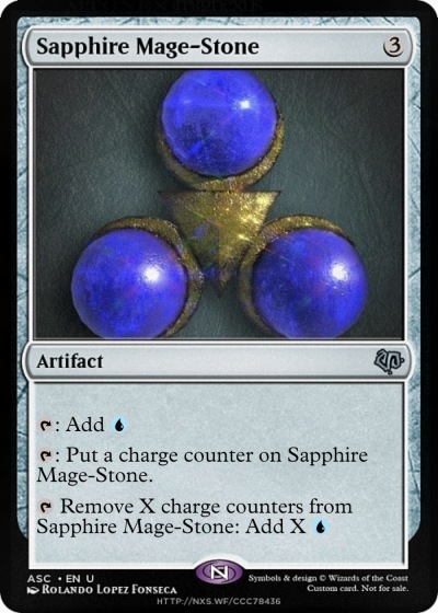 MTGNexus - Sapphire Mage-Stone