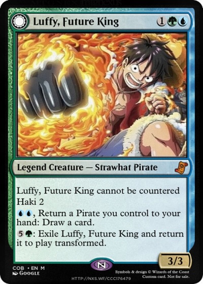 MTGNexus - Luffy, Future King // The Laughing Emperor